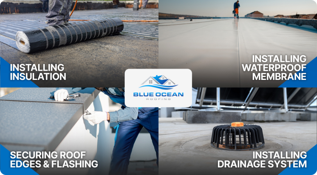 Flat Roofing – Blue Ocean Roofing